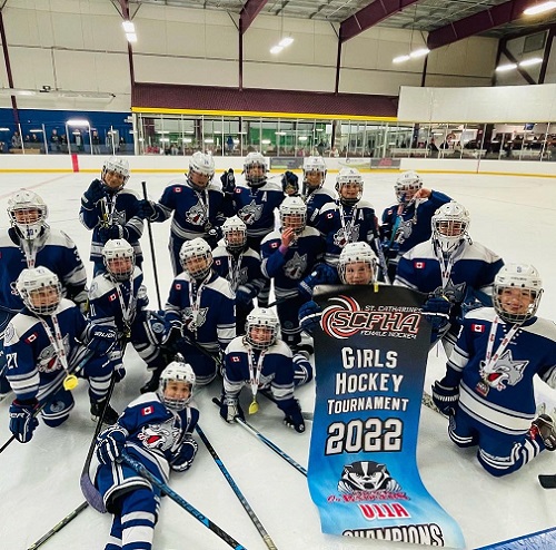 U11 A Lady Wolves looking good early on